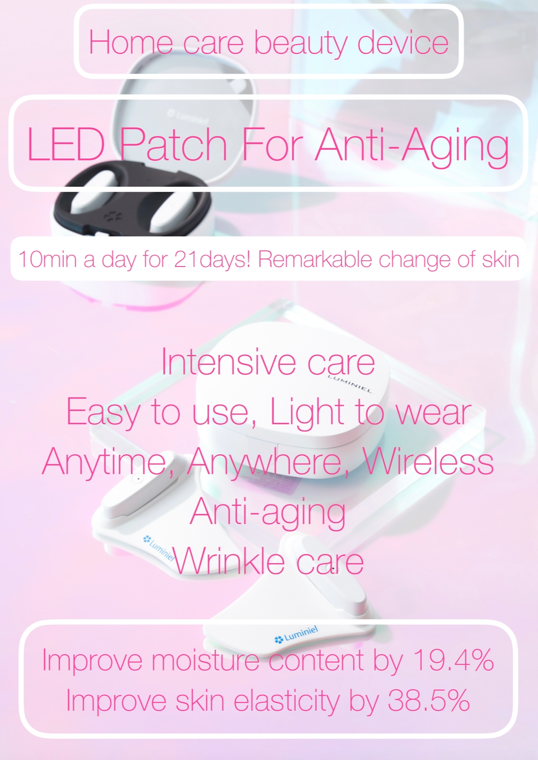 LED Patches Luminiel LED light therapy – luminiel